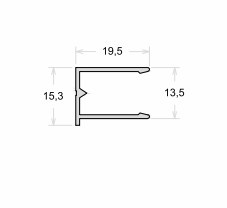 Pu200 Branco (15.3mm / 19.50mm) Telhado